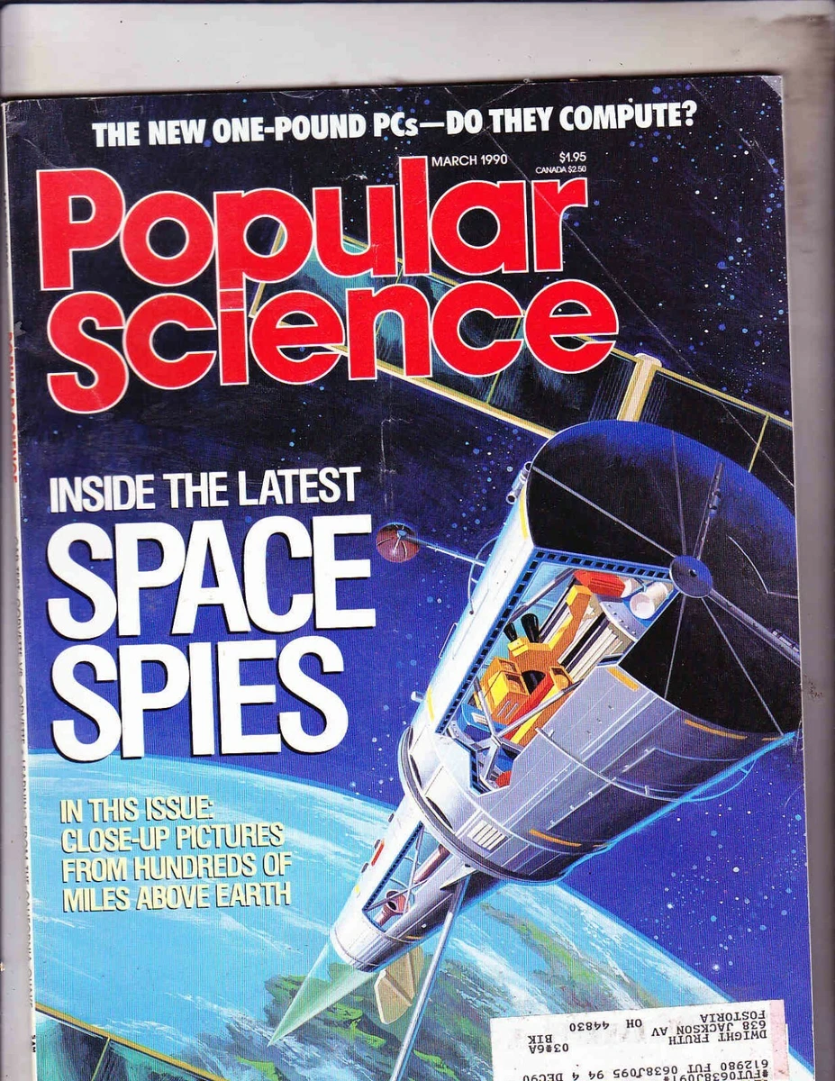 Popular Science Magazine Layout