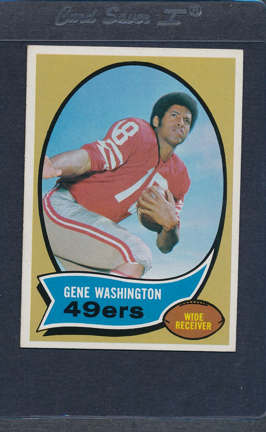 1970 Topps #081 Gene Washington 49ers EX/MT *7247 | eBay
