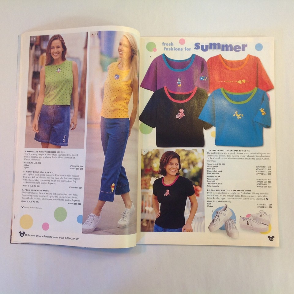 Vintage Apr 2001 The Disney Store Catalog Kanga Roo Cover Gifts ...