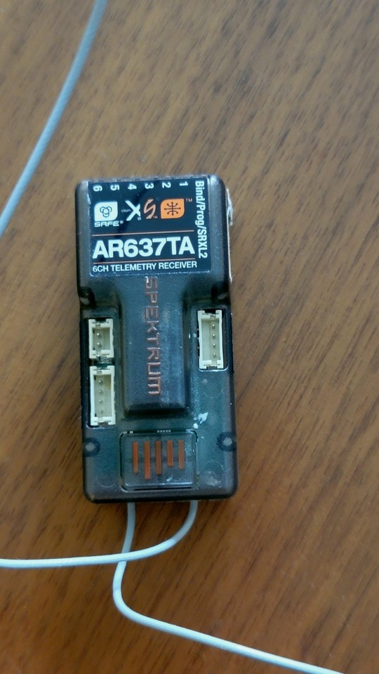 AR637TA DSMX AS3X & SAFE Telemetry Receiver 660132945558| eBay