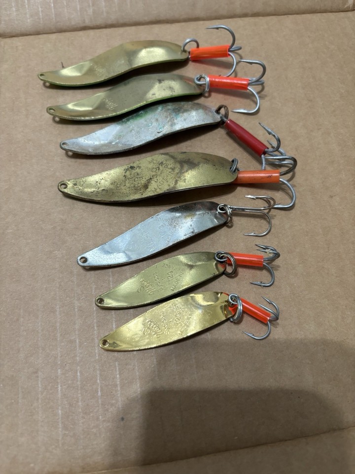 7- Mepps Syclops Spoons Fishing Lure Trolling Cast Jig | eBay