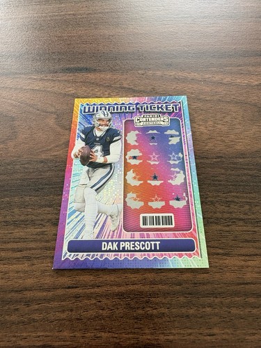 Dak Prescott - 2024 Panini Contenders Winning Ticket Base Card #4 NM | eBay