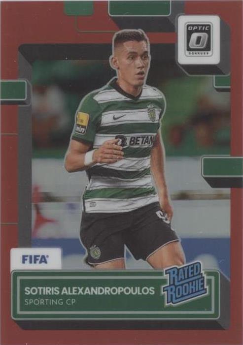 2022-23 Panini Donruss - Rated Rookie Sotiris Alexandropoulos #177 ...