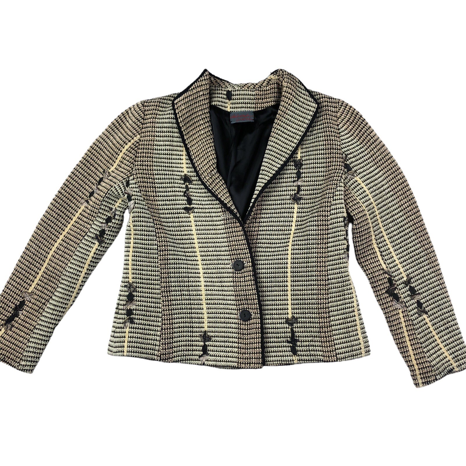 Deborah Cross Textile Artist Blazer Jacket size Mediu… - Gem