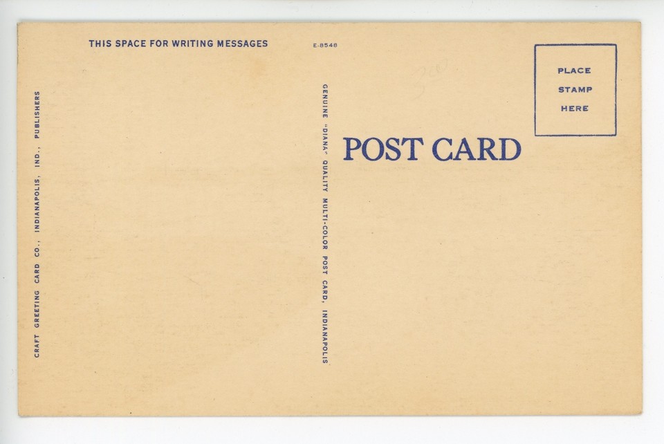 Pacing Lap VINTAGE INDY 500 Indianapolis NASCAR Linen PC ca. 1940s | eBay