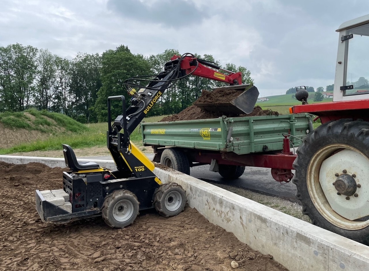 Miniradlader Radlader Minibagger Hoflader MS 09 / 4 WD Typ 6 von MISKO - STAL | eBay