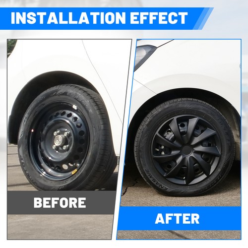 16" Wheel Covers Full Rim Snap On Hub Caps fit R16 Tire & Steel Wheels ...