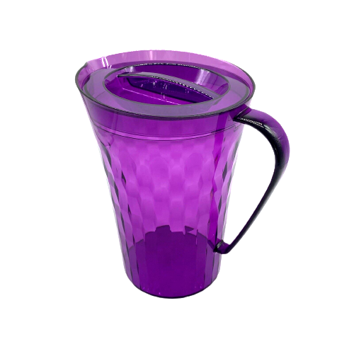 Tupperware Ice Prism Pitcher 2 Quart Purple Acrylic NOS | eBay