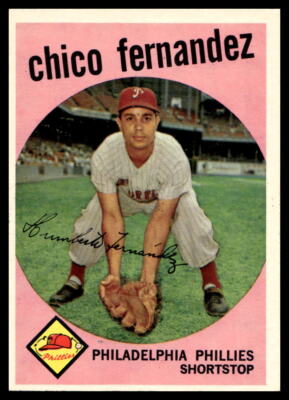 1959 Topps #452 Chico Fernandez Philadelphia Phillies NM-MT | eBay