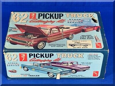 AMT 3 IN 1 1962 CUSTOMIZING PICKUP TRUCK K-732-200 - QUALITY AMT 3 IN 1 1962 CUSTOMIZING PICKUP TRUCK K-732-200 - QUALITY