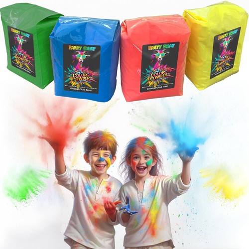 Multi Mix Color Powder - 3lbs/ea of 4 colors - Holi Color War Party | eBay