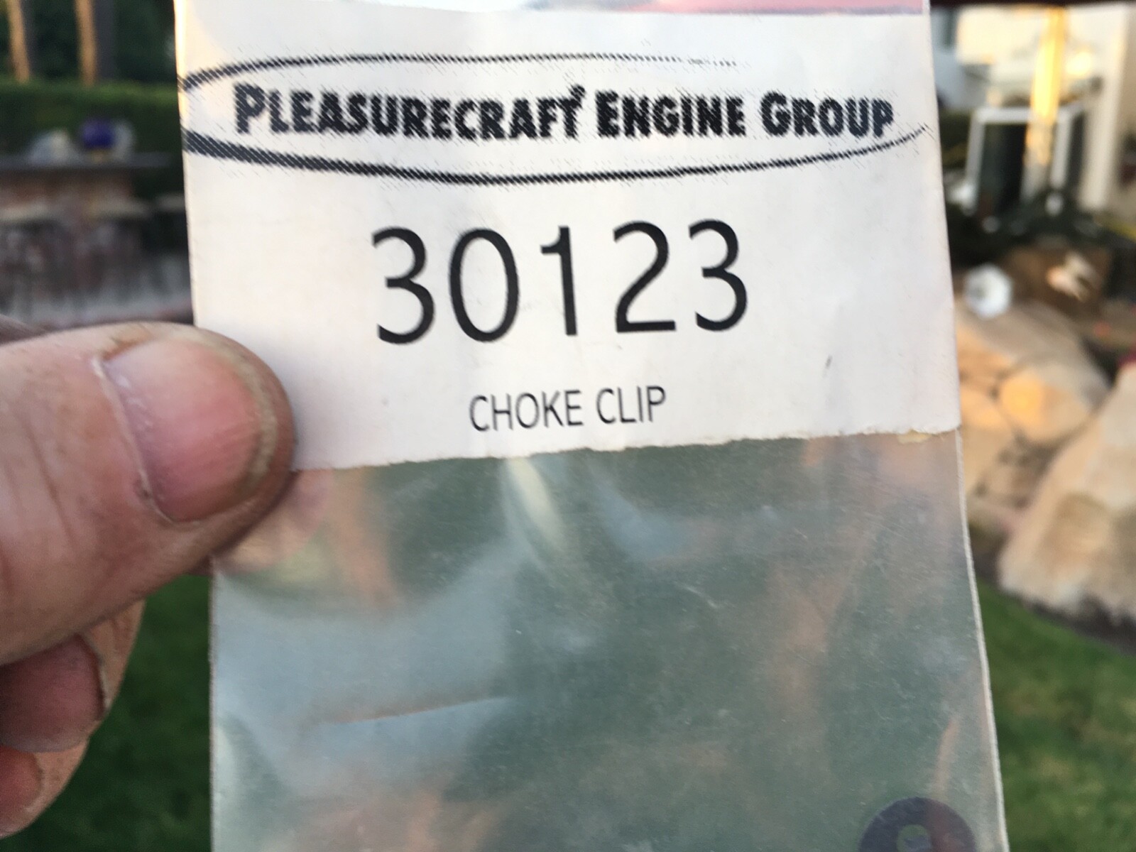 Crusader/PleasureCraft Marine Choke Clip (30123) (Tub#13)(1 lot = 2 ...