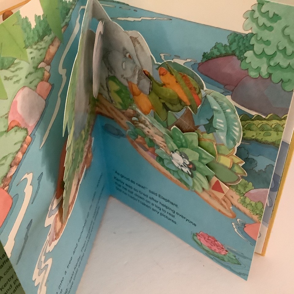 Kerby on Safari Pop-Up Book by Alex & John Wallner Hardcover 1984 | eBay