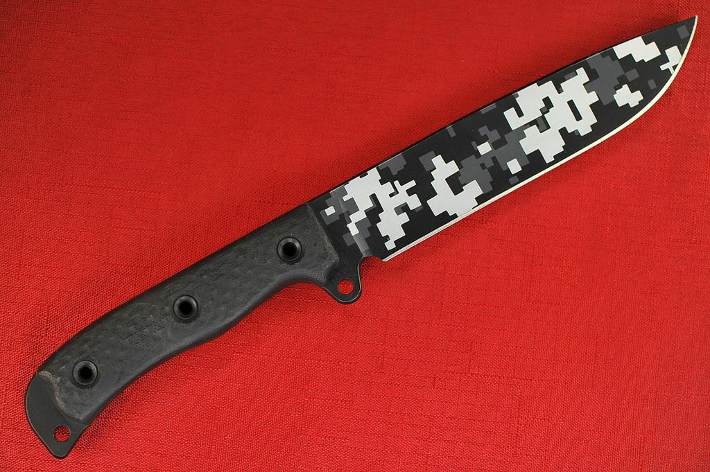 2015 Busse Combat Boss Jack Black Digicam Cerakoted .18" INFI Blade (1 ...