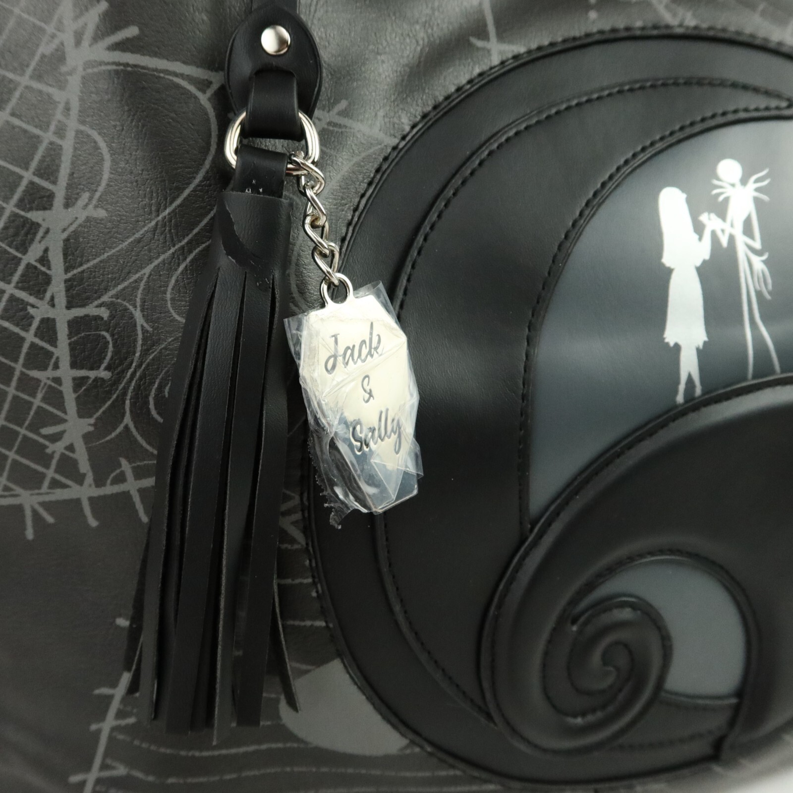 The Nightmare Before Christmas Tote Bag Purse Jack Sally Spiral Hill ...