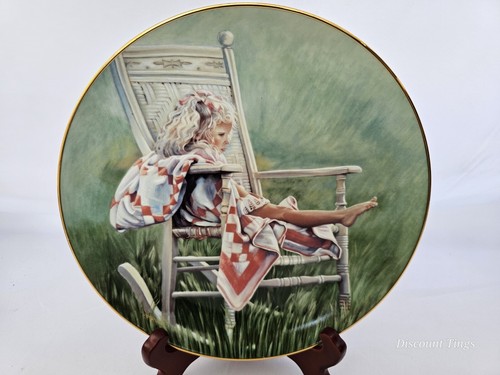 Hamilton Collection "The Rocking Chair" A Country Summer Collection | eBay