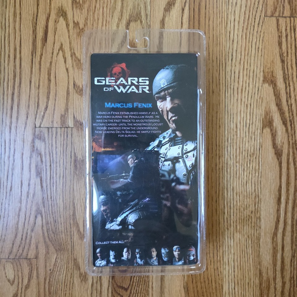 New NECA Player Select Gears of War Series 2 Marcus Fenix Action Figure ...