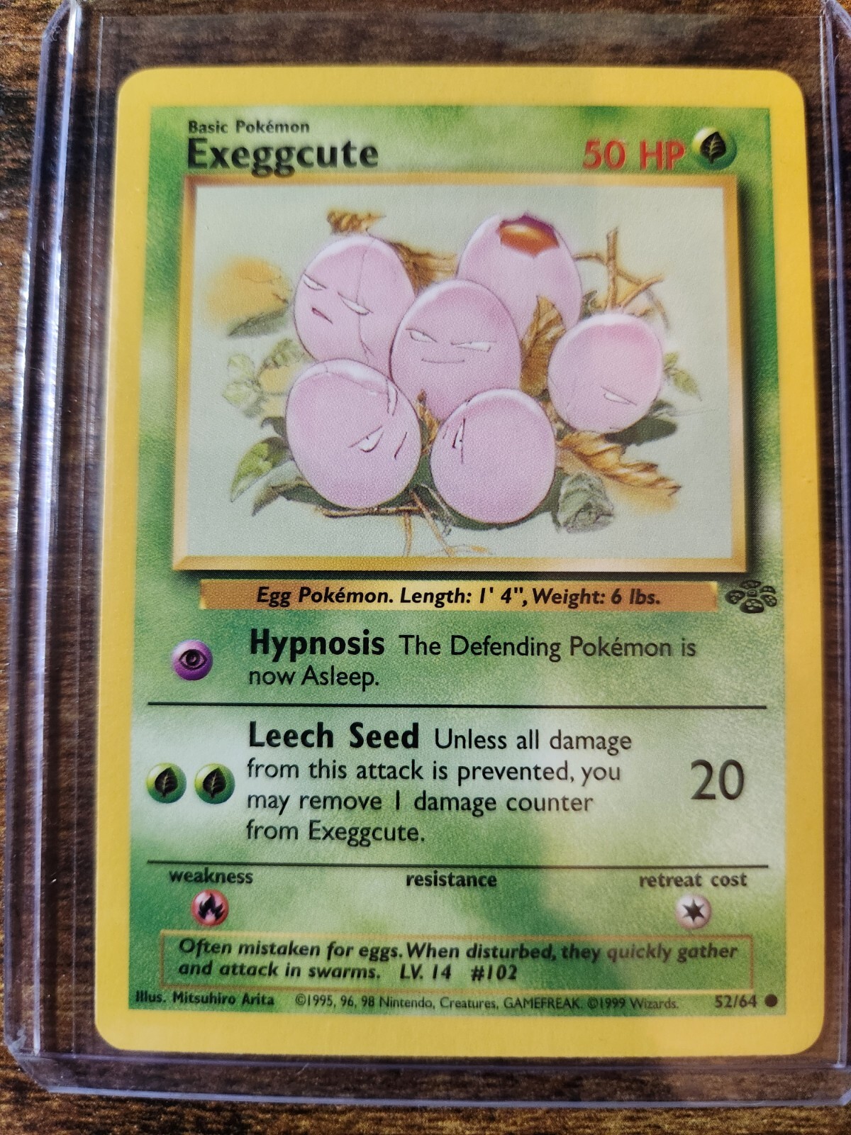 1999 Pokemon Jungle TCG Exeggcute Common 52/64 | eBay