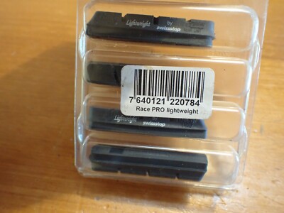 Lightweight by SwissStop Race Pro Brake Pads for rim brakes x4 lightly ...