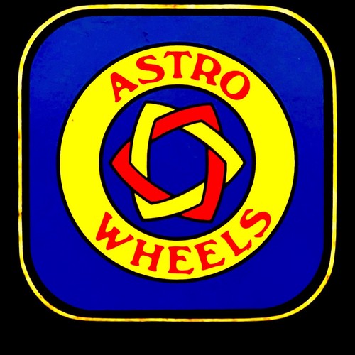 Vintage 1970’s Astro Wheels Skateboard Sticker | eBay