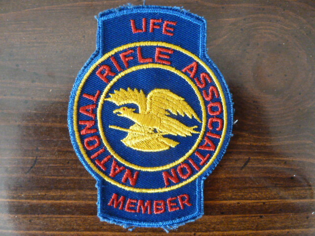 Vintage 1970's NRA LIFE MEMBER PATCH NEW | eBay