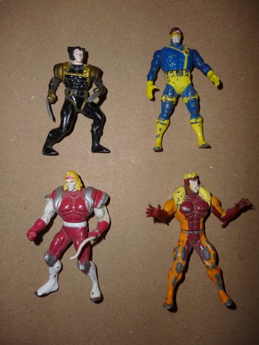 Heavy Metal Heroes - X-Men - Wolverine, Zyklop, The Beast, Omega Rot ...