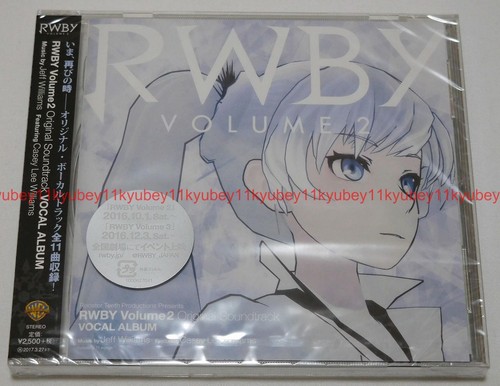 New RWBY Volume 2 Volume2 Original Soundtrack Vocal Album CD Japan ...