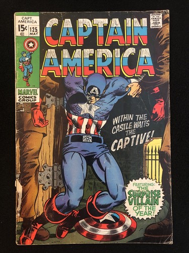 CAPTAIN AMERICA 125 2.0 COUPON CLIPPED OUT MARVEL 1970 CA | eBay