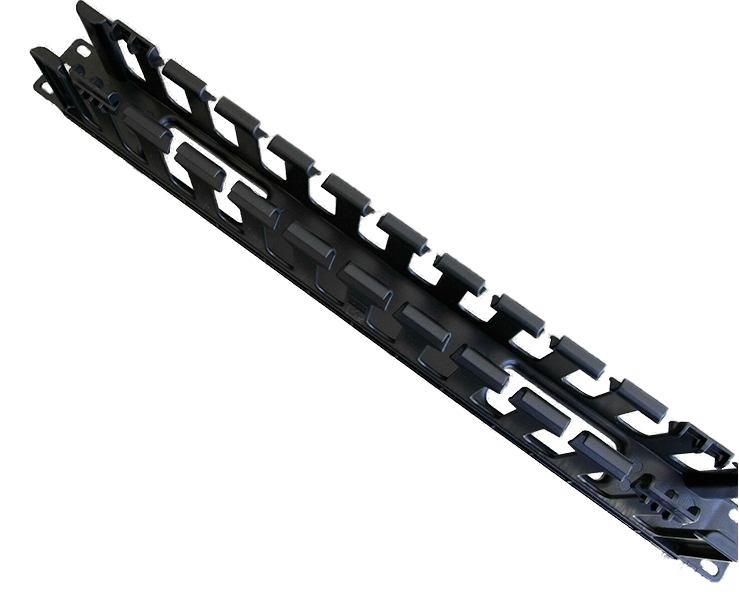 2U 2RU Horizontal Wire Manager with Cover ABS Plastic - USA Seller | eBay