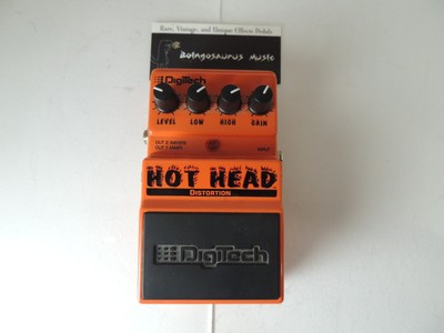 Digitech Hot Head Distortion Effects Pedal Free USA Shipping | eBay
