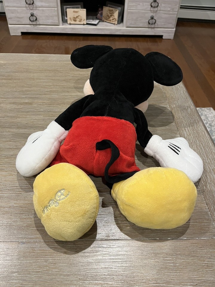 MICKEY MOUSE Disney Store Plush Toy Stuffed Animal Authentic 16" | eBay