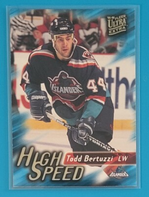 1995-96 Fleer Ultra Extra High Speed #3 Todd Bertuzzi New York ...