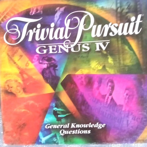Trivial Pursuit Genus IV Board Game Parker Brothers. Missing 1 box of ...