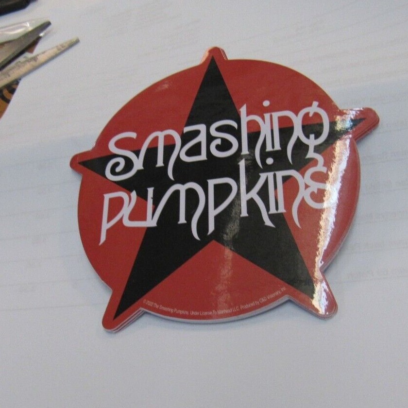 SMASHING PUMPKINS STICKER NEW 2022 VINTAGE RARE COLLECTIBLE LIMITED RUN ...