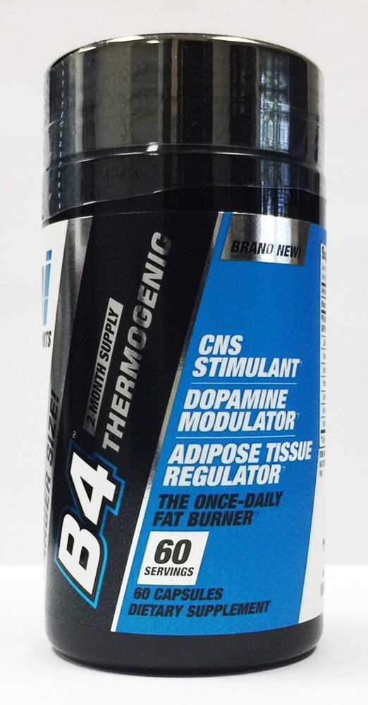 BPI Sports B4 Thermogenic The Once Daily Fat Burner, 60 Count "02/2024 ...
