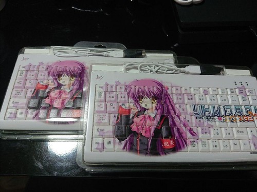 KEY Little Busters EX Futaki Kanata KEYBOARD 2SET (sealed) F22559 | eBay