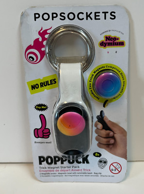 Popsockets PopPuck Trick Magnet Starter Pack White New | eBay