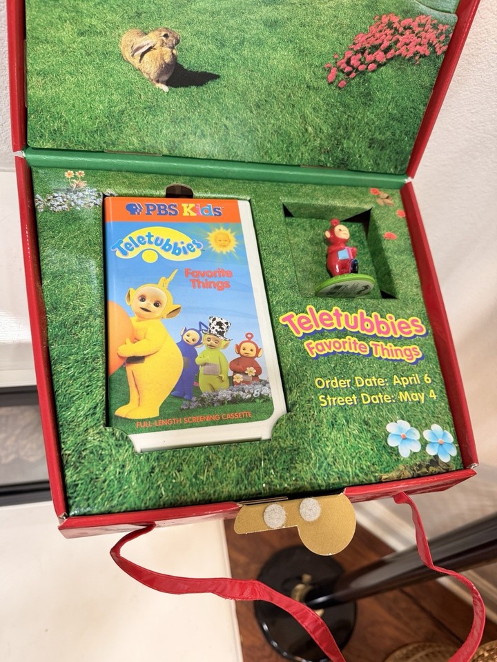 NEW Vintage Teletubbies PBS Kids Favorite Things VHS Promo Gift Case ...