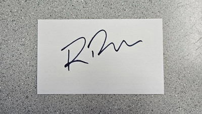 RYAN REYNOLDS SIGNED INDEX CARD AUTOGRAPH = DEADPOOL | eBay