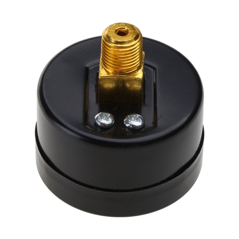 Pressure Gauge Back Mount 1/4" Thread Pressure Gauge Mini Pressure ...