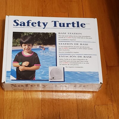 Safety Turtle Pool Immersion Alarm Base Station Only - No Wristbands ...