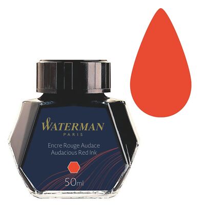 Waterman 50ml Ink for Fountain Pen Audacious Red - Uk Seller | eBay UK