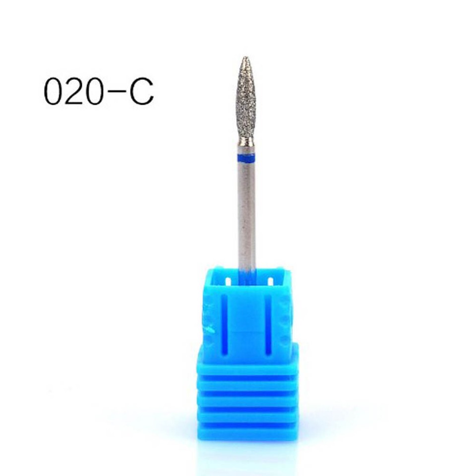 Electric Rotary File Drill Bits Head Manicure Ceramic Carbide Nail Art ...