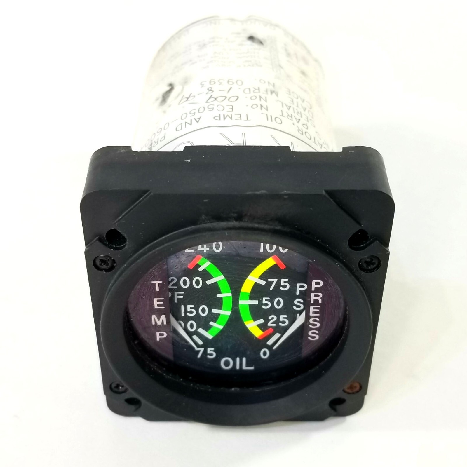 Cirrus SR20 SR22 Indicator, Oil Temp and Pressure P/N EG5050-06004 | eBay