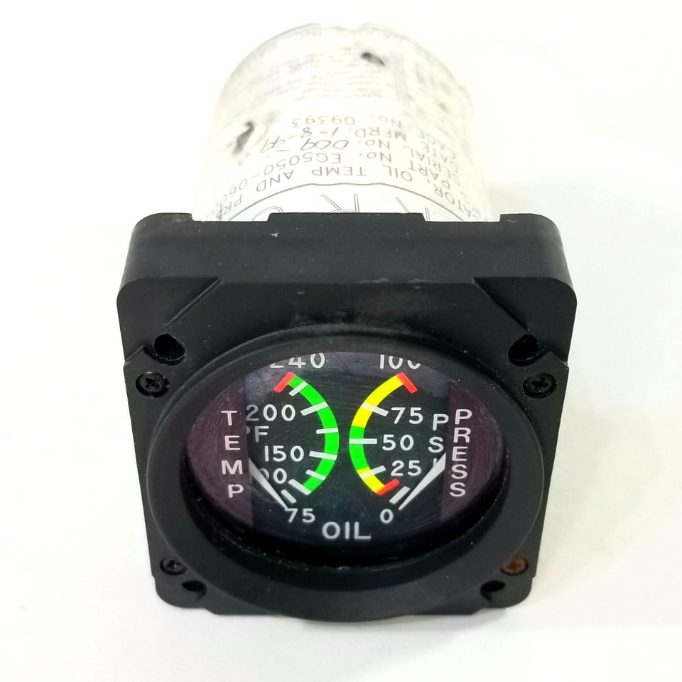 Cirrus SR20 SR22 Indicator, Oil Temp and Pressure P/N EG5050-06004 | eBay
