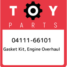 Genuine OEM Toyota 0411166101 Gasket Kit Engine Overhaul 04111-66101 ...
