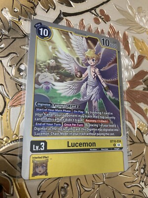 Digimon Card Game Single Lucemon BT18-034 Special Booster 2.0 | eBay