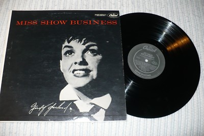 Judy Garland LP, Miss Show Business, Capitol W 676, ORIGINAL 1955, VG+ ...