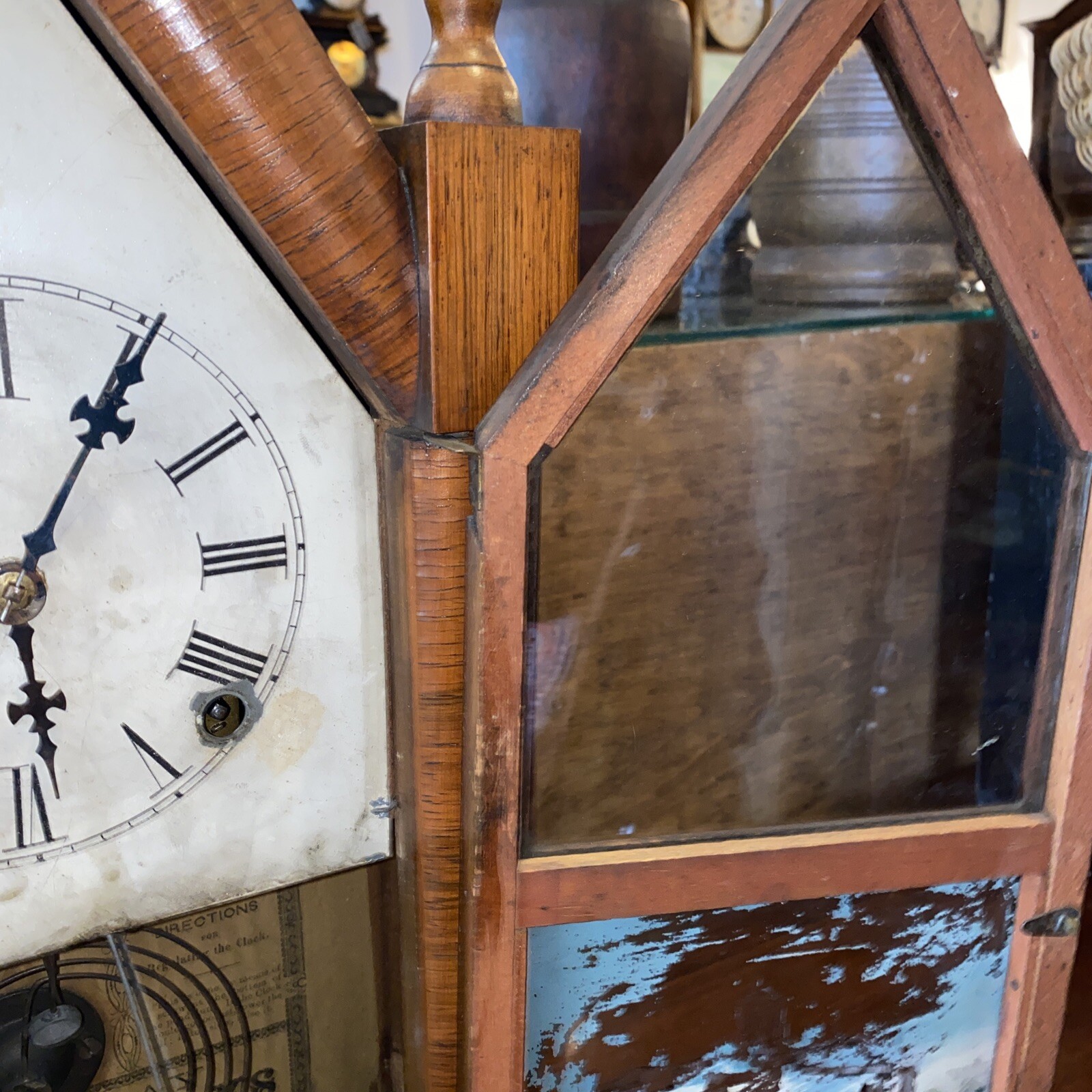 E.N. Welch Eight Day 19TH Century Steeple Parlor Clock | eBay