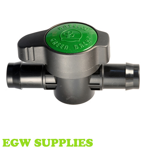 ANTELCO BALL VALVE 25mm INLINE TAP IRRIGATION FISH POND TANK HOZELOCK ...
